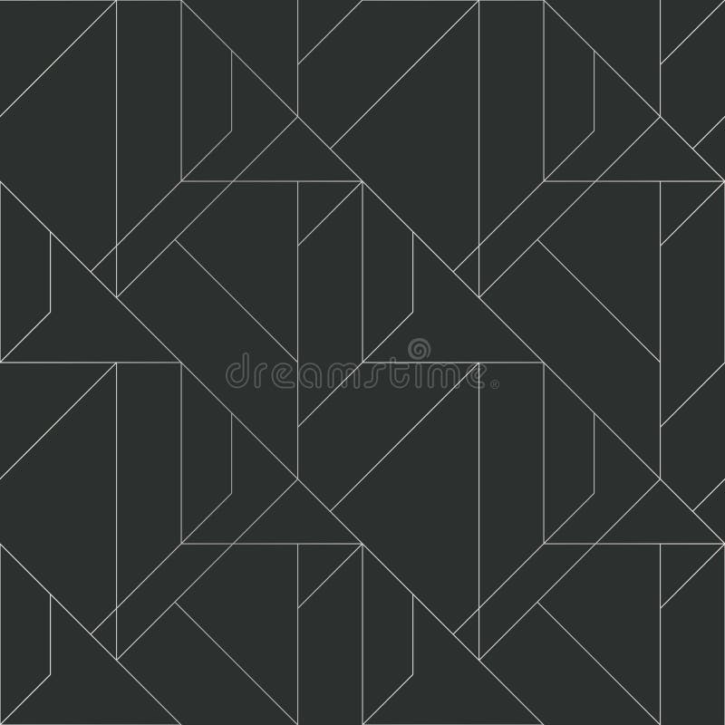 Silver Texture. Seamless Geometric Pattern. Silver Background. Vector ...