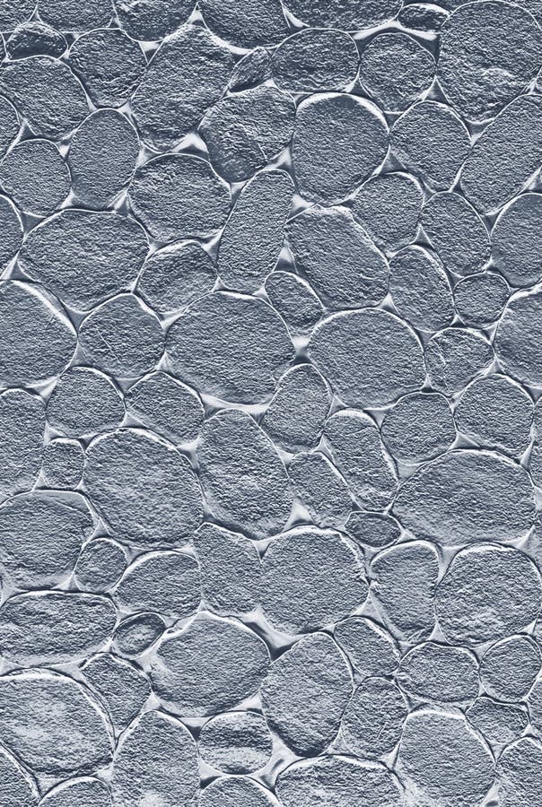 Silver Textured Background Creating a Seamless Pebble Pattern Stock ...