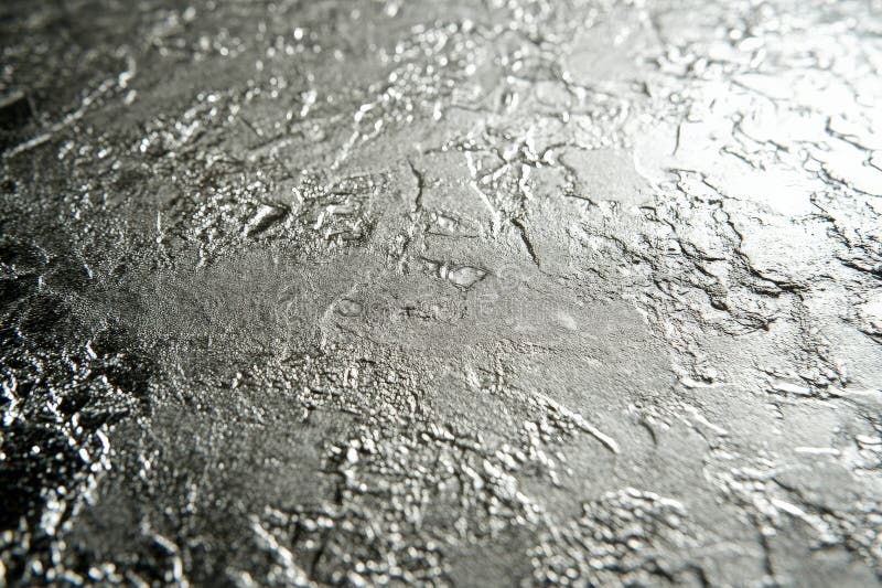 Silver Textured Surface Fine Stippled Pattern Resembling Texture Finely ...