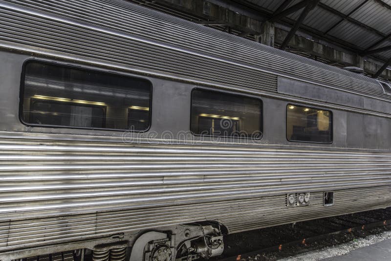 Silver train stock photo. Image of silverware, background - 42466026