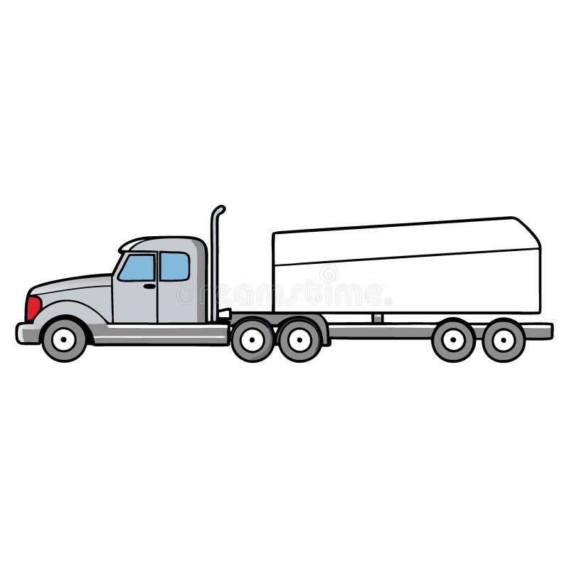 Trailer Towing Equipment Stock Illustrations – 238 Trailer Towing ...