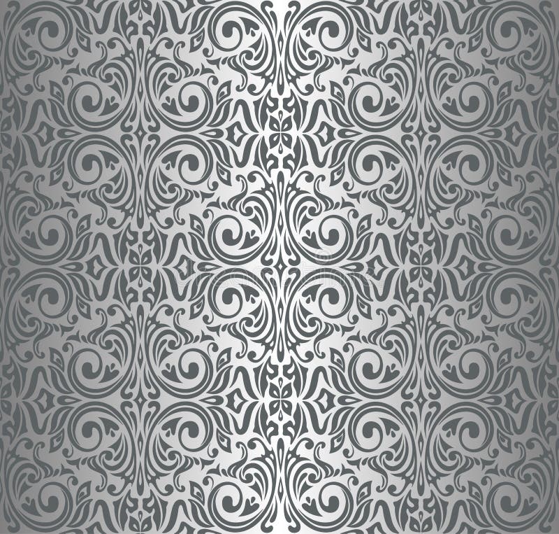 Silver Wallpaper Pattern