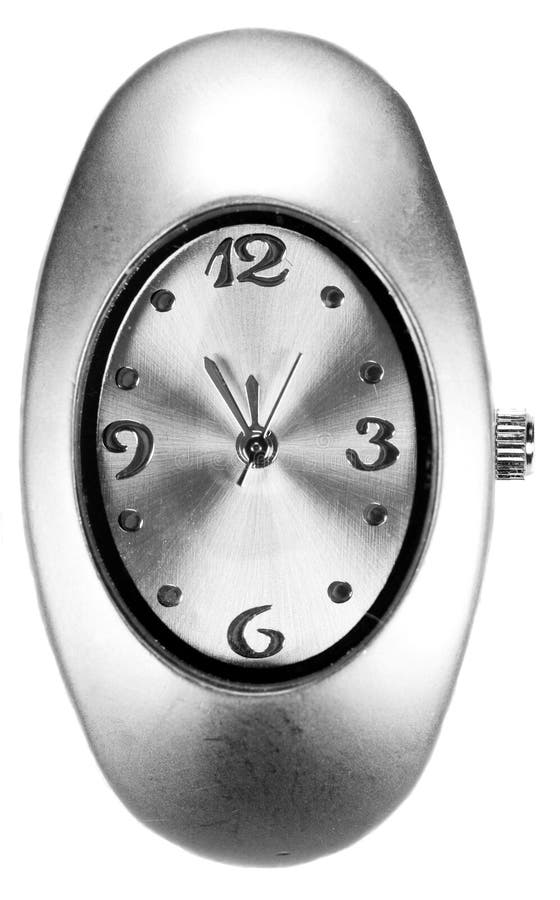Silver Watch stock photo. Image of hours, white, number - 203664