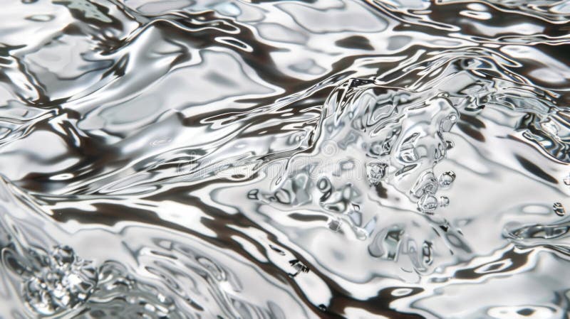 Silver Water Droplets stock image. Image of clean, shiny - 366500913