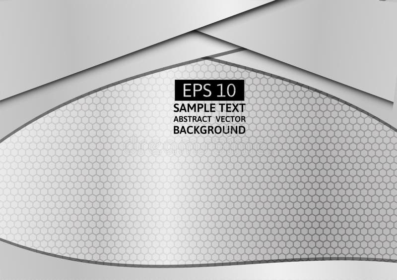 Silver Wave Abstract Vector Background Stock Vector - Illustration of ...