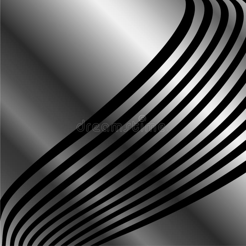 Silver wave background stock vector. Illustration of argentum - 38284887