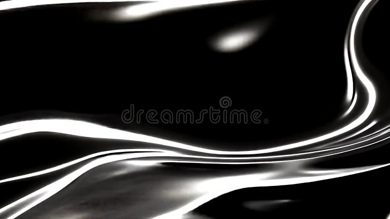 Abstract Silver Animation on Black Background Stock Video - Video of ...