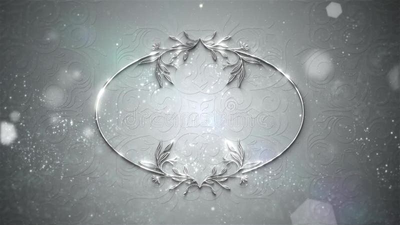 Silver Wedding Background - Engagement Wedding Animation Luxury Design ...