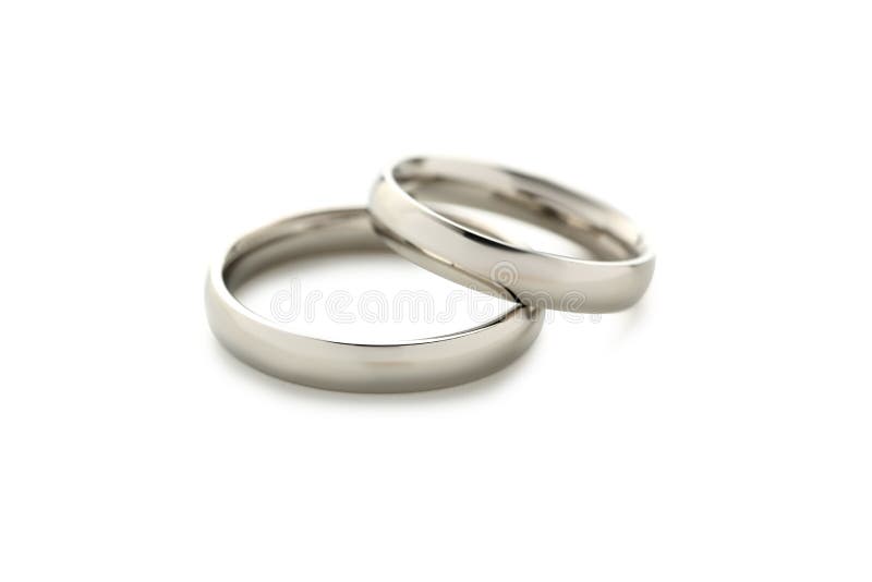 Silver wedding rings stock photo. Image of objects, celebration - 62813156