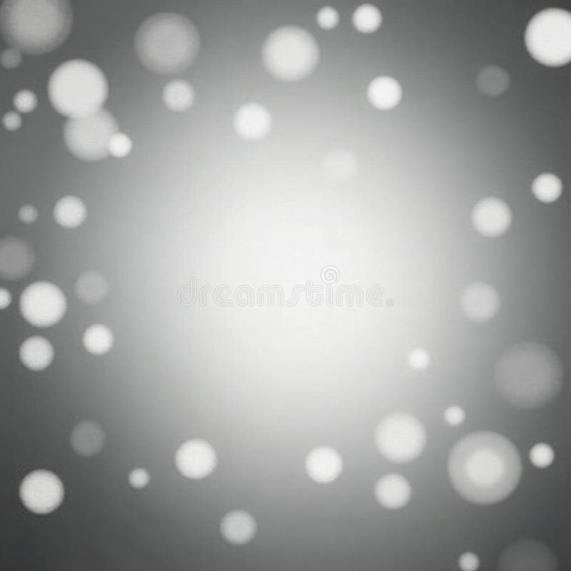 Silver White Bokeh, Abstract Glowing Light Pattern, Pattern, Festive ...