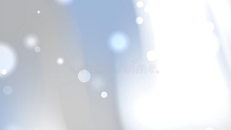 Silver White and Light Steel Blue Blurred Circles on Gradient ...