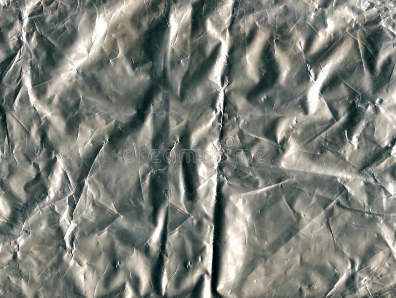Silver Wrapper Paper Texture Stock Photo - Image of abstract ...