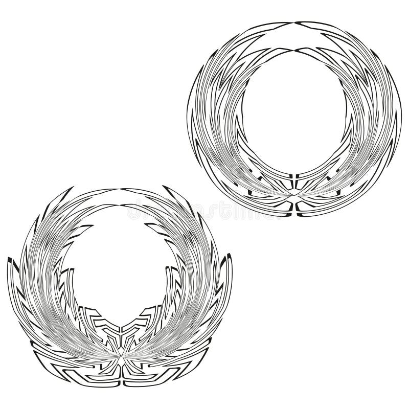 Vintage Decorative Laurel Wreath Stock Illustrations – 21,621 Vintage ...