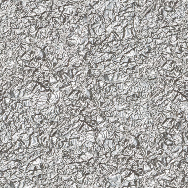 Silver Wrinkled Seamless Texture Macro Stock Photo - Image of bright ...