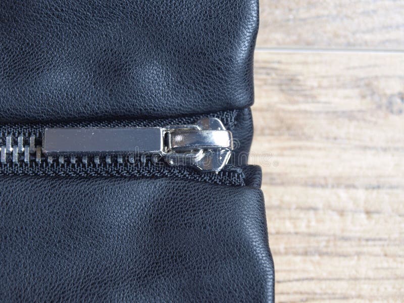 Silver zipper stock image. Image of concept, open, single - 7141619