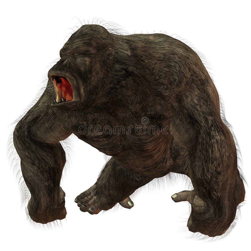 Silverback Gorilla Stock Illustrations – 1,597 Silverback Gorilla Stock ...