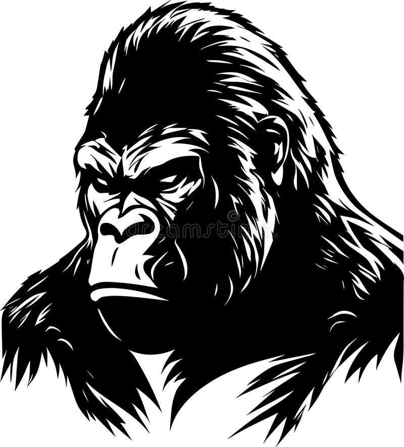 Silverback Clipart Stock Illustrations – 95 Silverback Clipart Stock ...