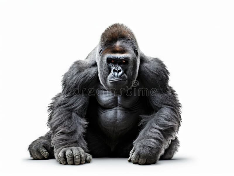 Silverback Gorilla Stock Illustrations – 1,584 Silverback Gorilla Stock ...