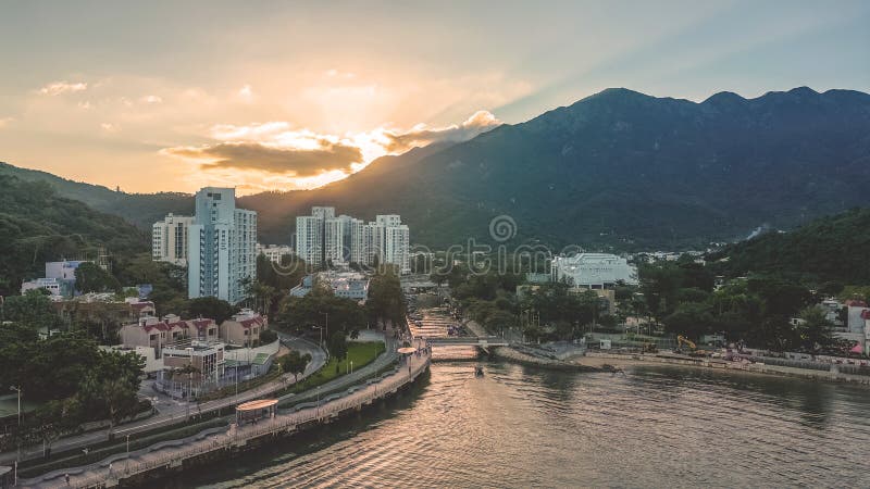 Silvermine Beach Resort, Mui Wo, Silver Mine Bay Editorial Photography ...