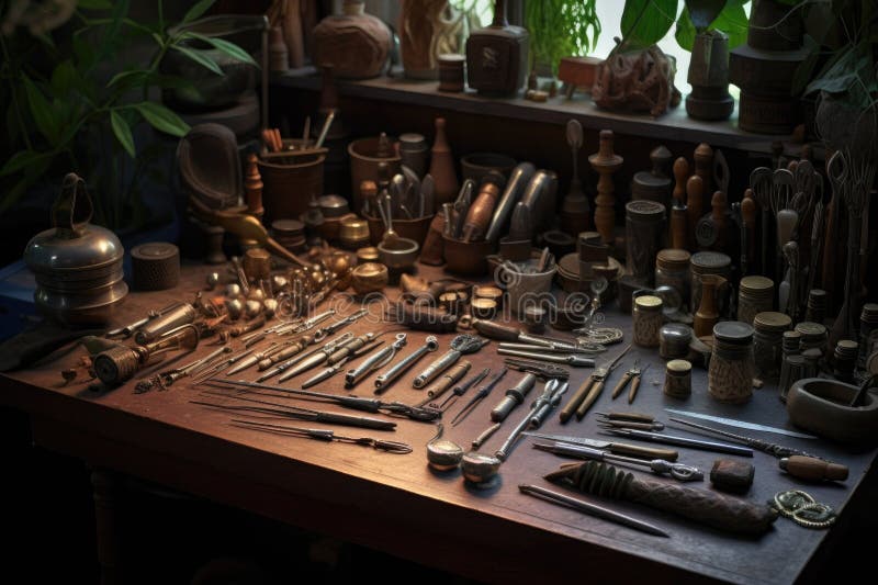 Silversmith Tools Stock Illustrations – 8 Silversmith Tools Stock ...