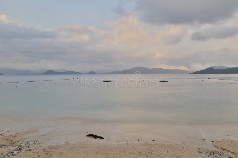 Silverstrand Bay of Clear Water Bay at 2017 Stock Image - Image of ...