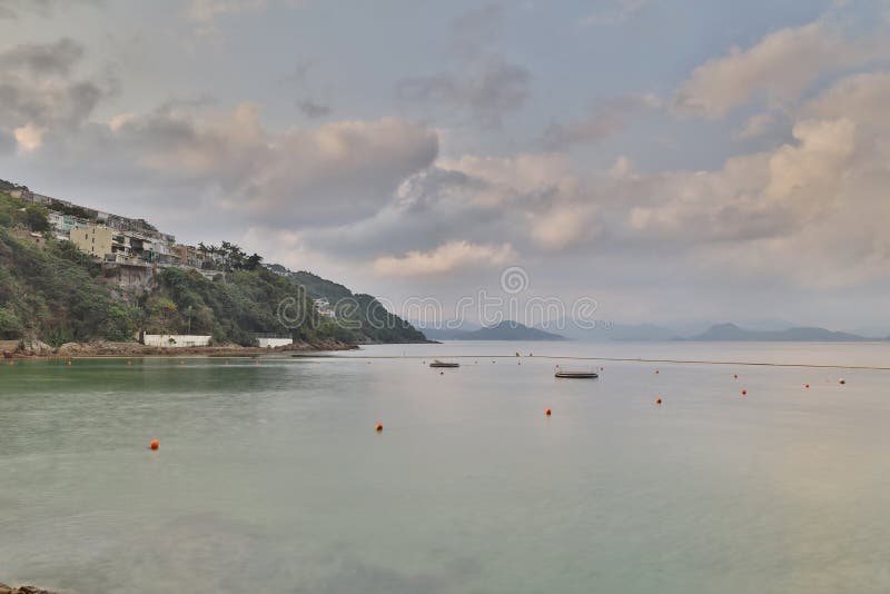 Silverstrand Bay of Clear Water Bay at 2017 Stock Photo - Image of ...