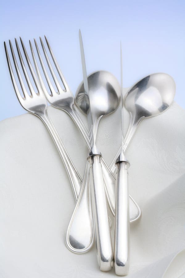 Silverware stock photo. Image of tableware, silverware - 12131366