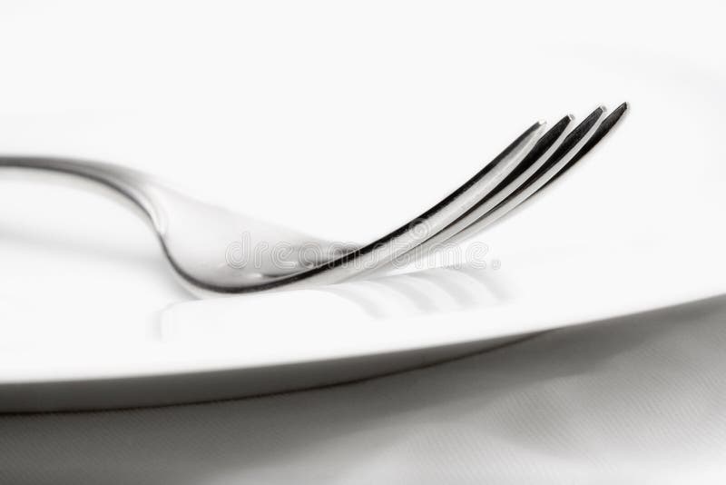 Silverware - Closeup of a Fork Stock Photo - Image of fork, setting ...
