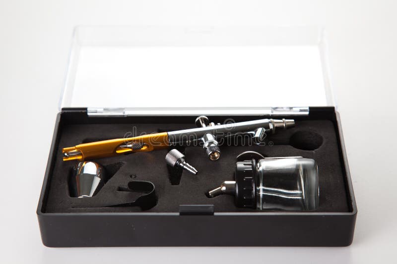 Artist s Toolbox stock image. Image of erasers, work, scissors - 402281