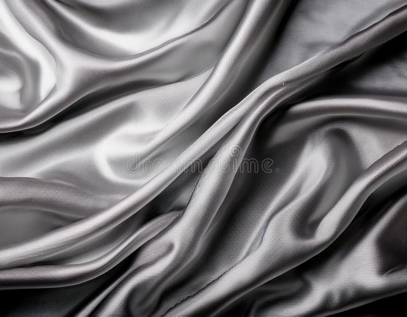 Silvery Gray Velvet Texture with a Sleek, Elegant Finish Stock Photo ...