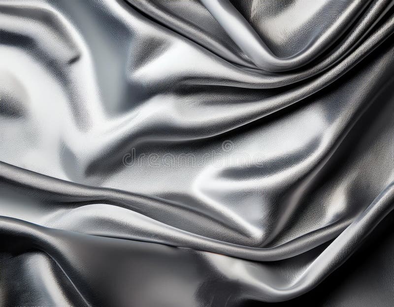 Silvery Gray Velvet Texture with a Sleek, Elegant Finish Stock Image ...