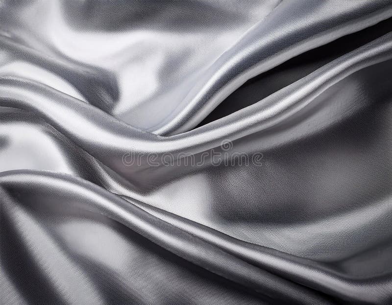 Silvery Gray Velvet Texture with a Sleek, Elegant Finish Stock Photo ...