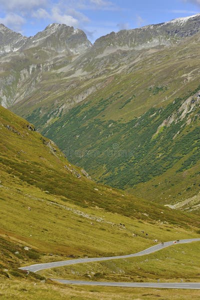 Silvretta Alpine Road stock photo. Image of travel, austria - 45656738