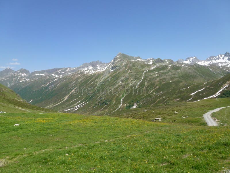 Silvretta Alpine Road stock photo. Image of travel, austria - 45656738