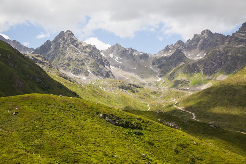 Silvretta stock photo. Image of montafon, silvretta, green - 97899878