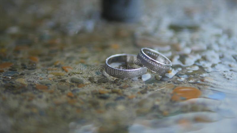 Wedding in the rain. stock footage. Video of natural - 80927526