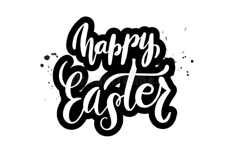 Lettering happy moments stock vector. Illustration of decoration ...