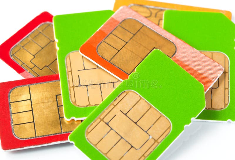 SIM card stock photo. Image of card, telephone, closeup - 15257066