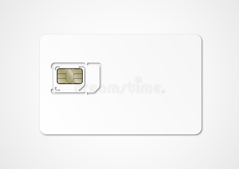 SIM Card 2 stock vector. Illustration of component, storage - 22988056