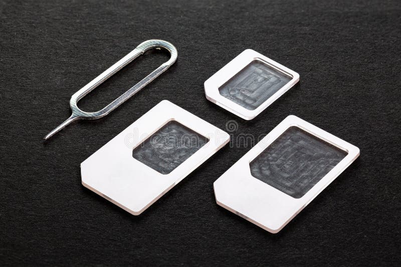 SIM Card Adapter with Pin for Mini, Nano and Micro Sim Card. Adapters ...