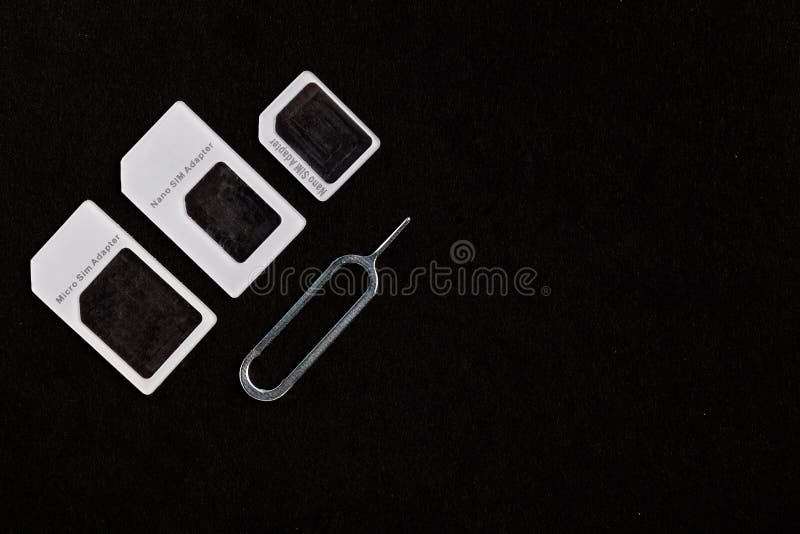 SIM Card Adapter with Pin for Mini, Nano and Micro Sim Card. Adapters ...