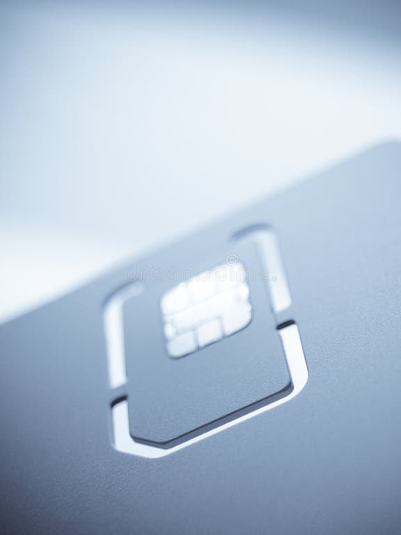 SIM Card Chip stock image. Image of technology, phone - 41615105