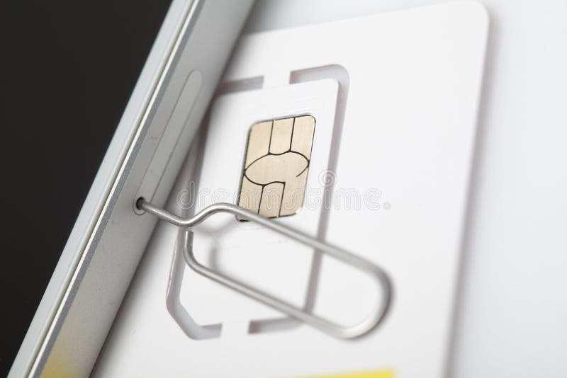 New Sim Card Format Nano Micro and Standard Stock Image - Image of ...