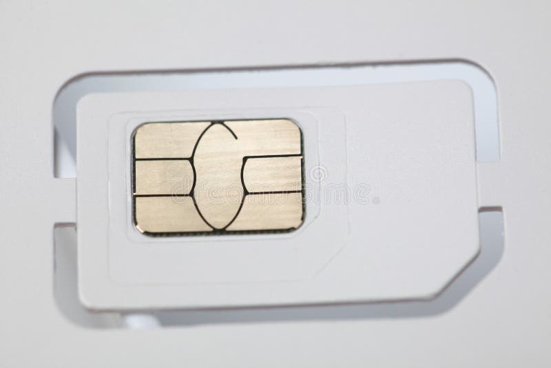 Sim Card Format Nano Micro and Standard Phone Stock Image - Image of ...