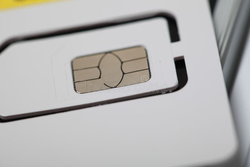 Sim Card Format Nano Micro and Standard Phone Stock Image - Image of ...
