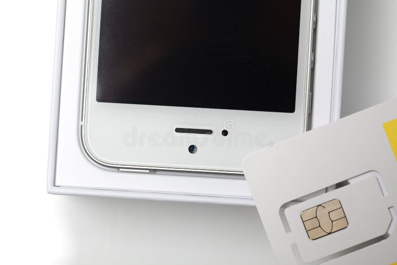 Sim Card Format Nano Micro and Standard Phone Stock Photo - Image of ...