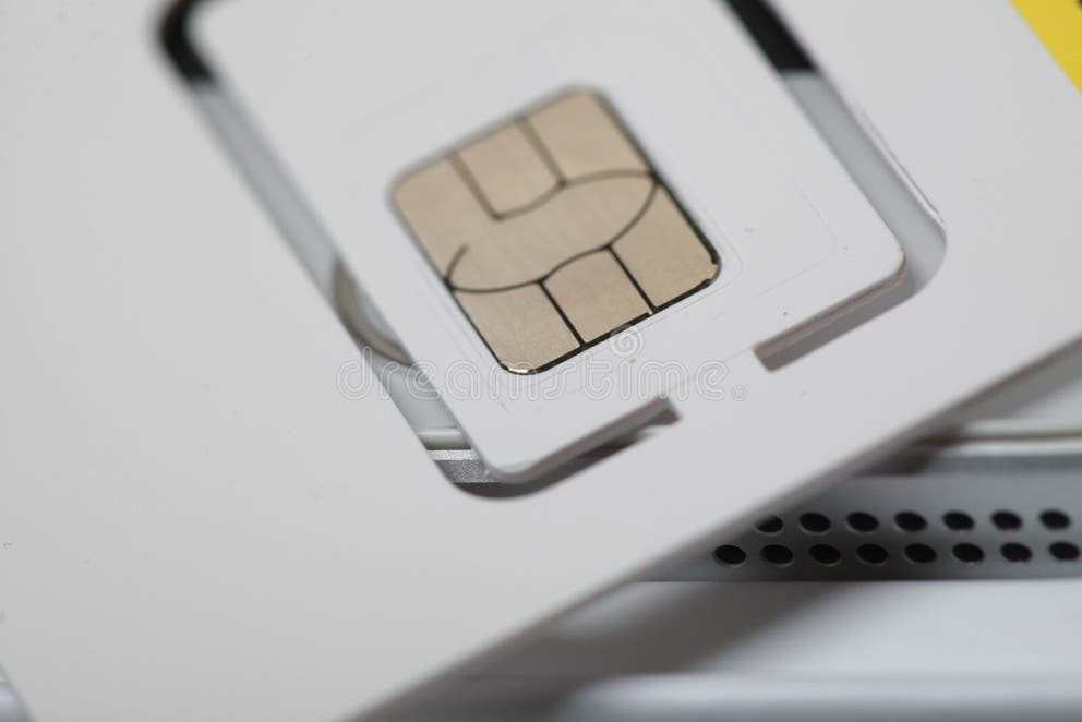 Sim Card Format Nano Micro and Standard Phone Stock Image - Image of ...