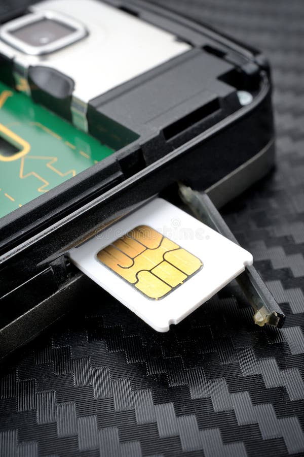 Inserting a sim card stock image. Image of technology - 20652793