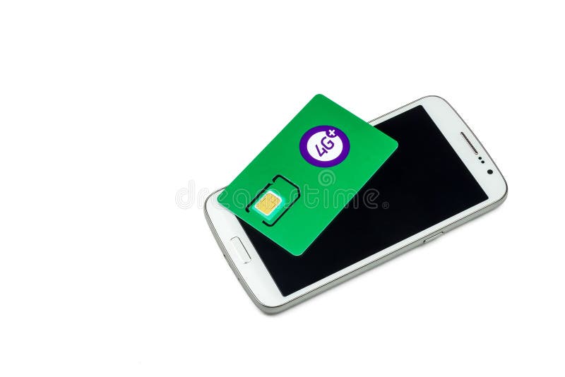 SIM Card of the Operator of Cellular Communication with Function Stock ...