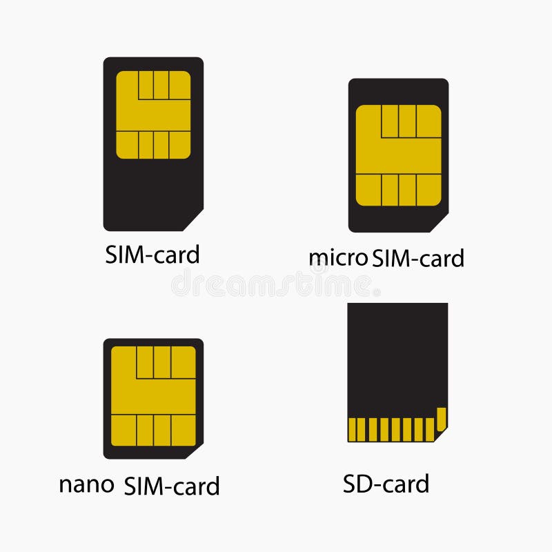 Micro Sd Sim Card Stock Illustrations – 83 Micro Sd Sim Card Stock ...